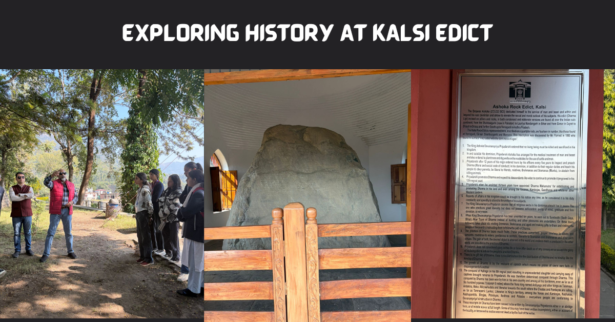 Exploring History at Kalsi Edict - Dolphin Institute